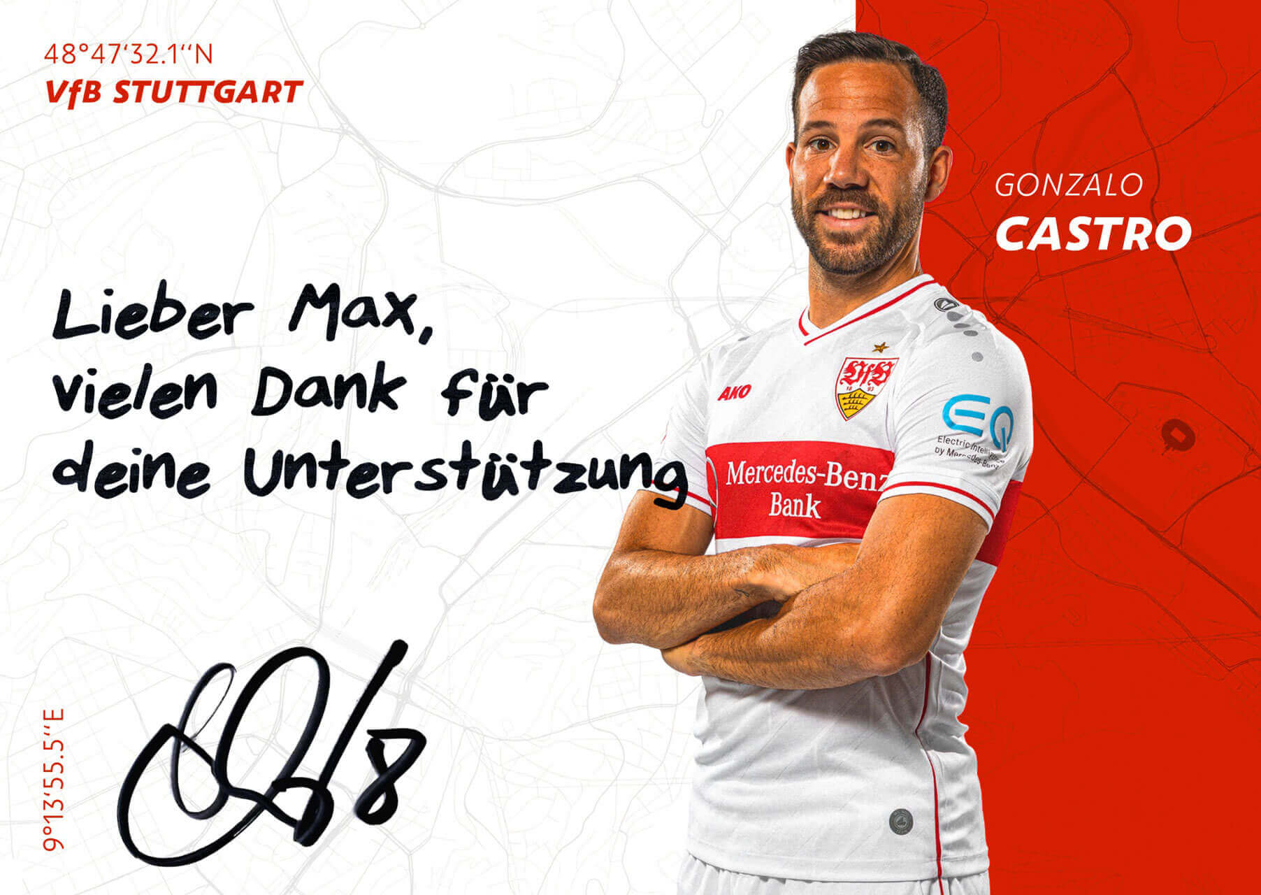 VfB Stuttgart Digitale Autogrammstunde - DDD Design